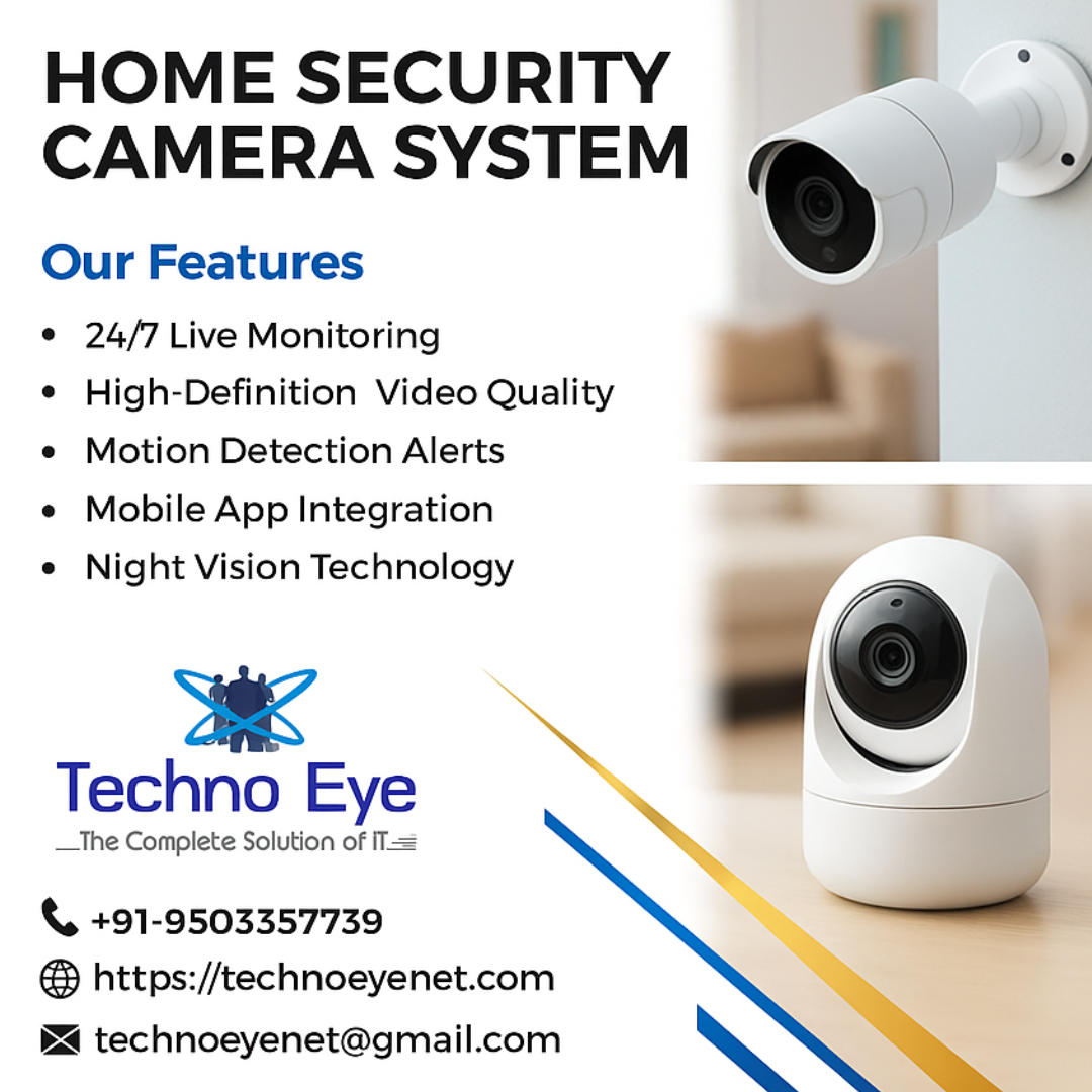 Home Security Camera System in Mumbai, Thane and Pune. - Techno Eye